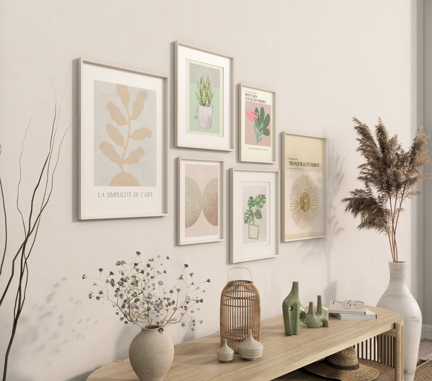 Creating a Gallery Wall: Tips for a Stunning Display of Art Prints – Nüsk