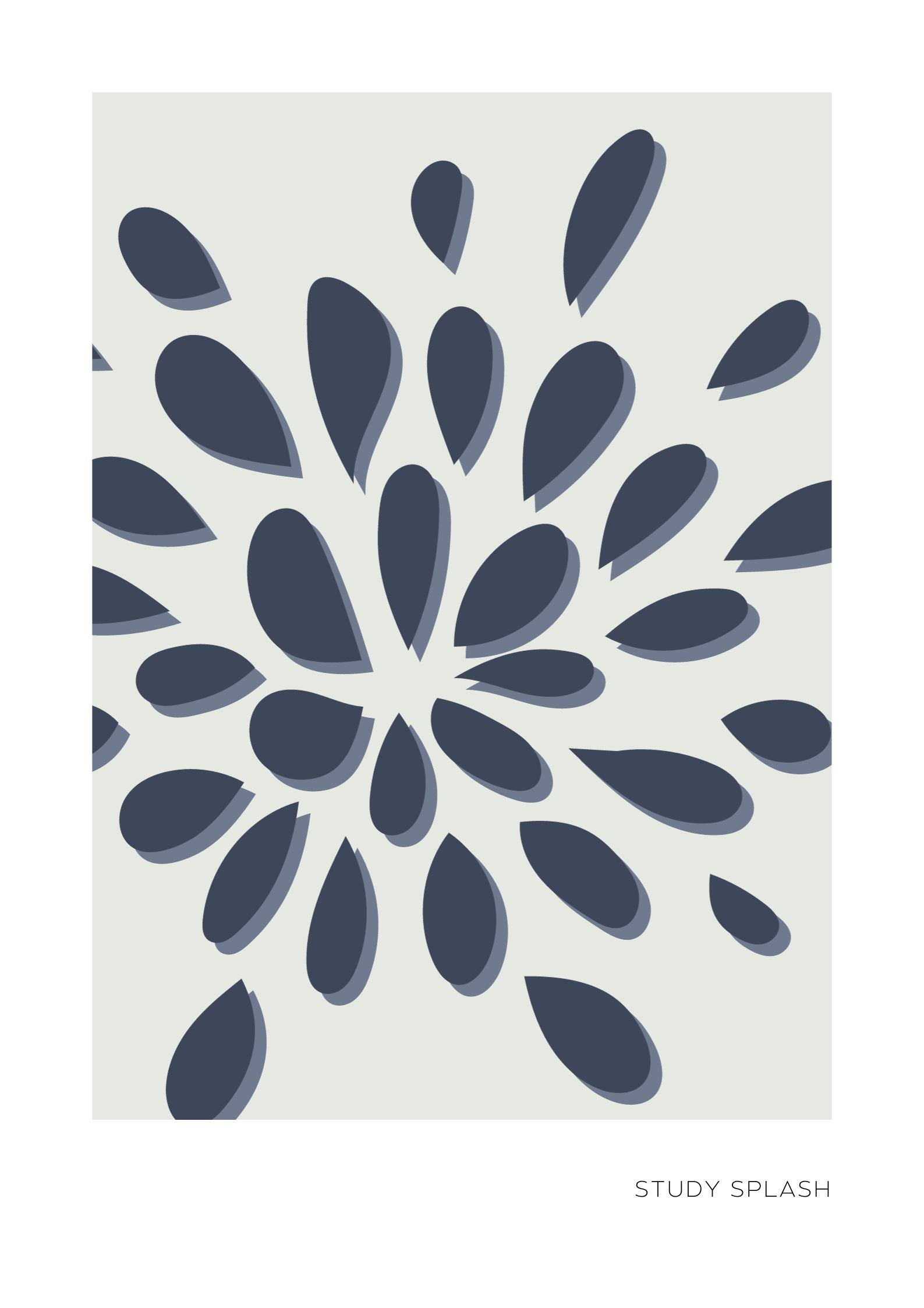 Study Splash - Wall Art Print – Nüsk